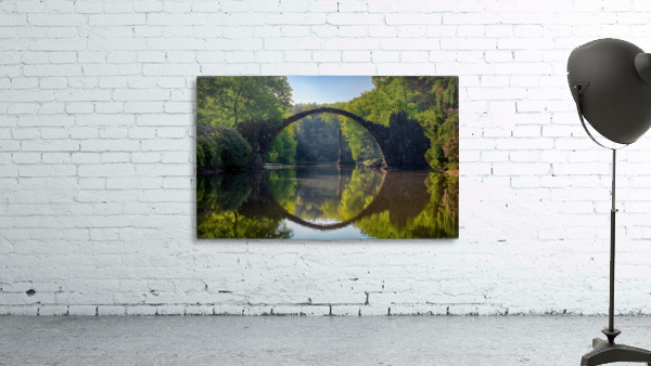 devils bridge 4k german landmarks summer gablenz by Sacred Surreal Wall Art