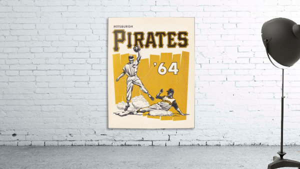 1964 Pittsburgh Pirates by Row One Brand Wall Art