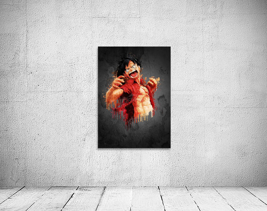 Monkey D. Luffy Painting by Gunawan Rb Wall Art