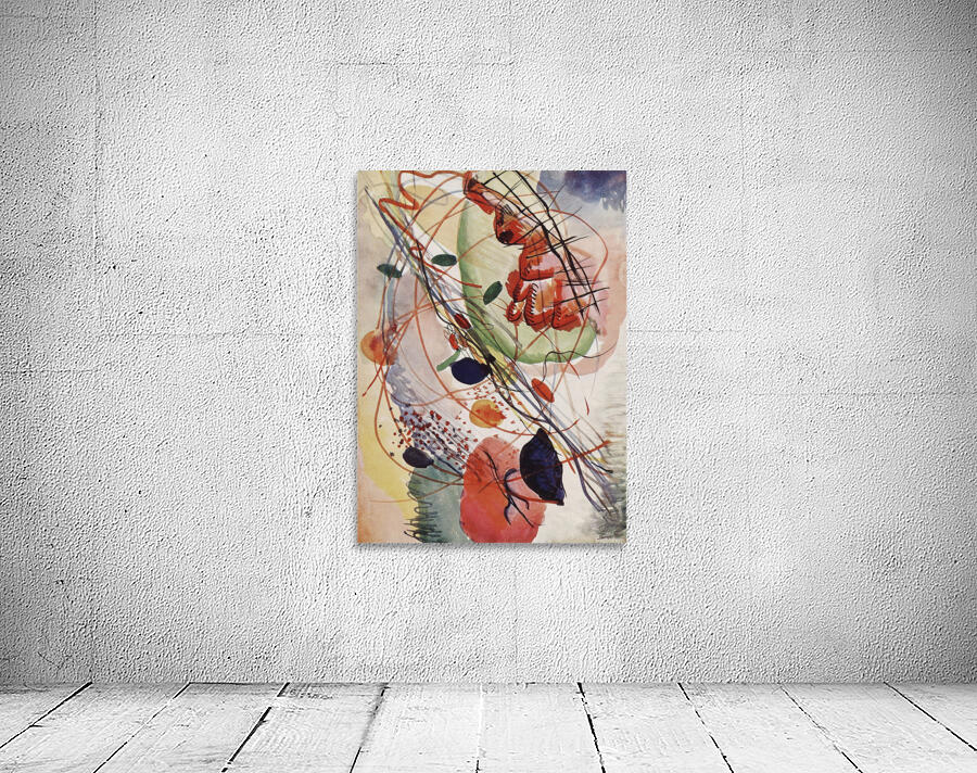 Aquarell print in high resolution by Wassily Kandinsky by Tony Tudor ...