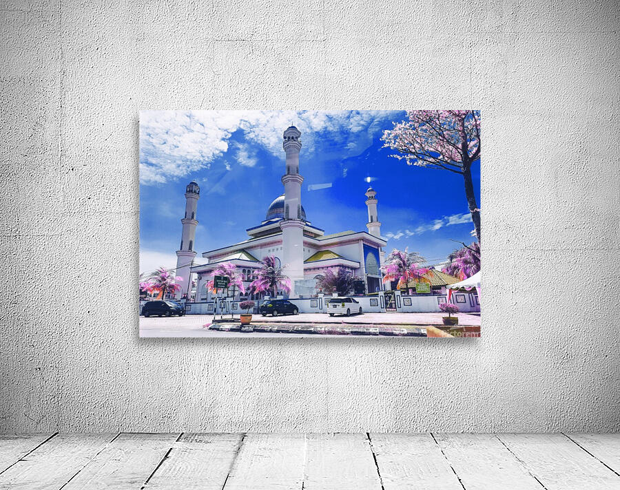 Amazing Mosques around the world 112 Infrared Purple by ASAR STUDIOS Wall Art