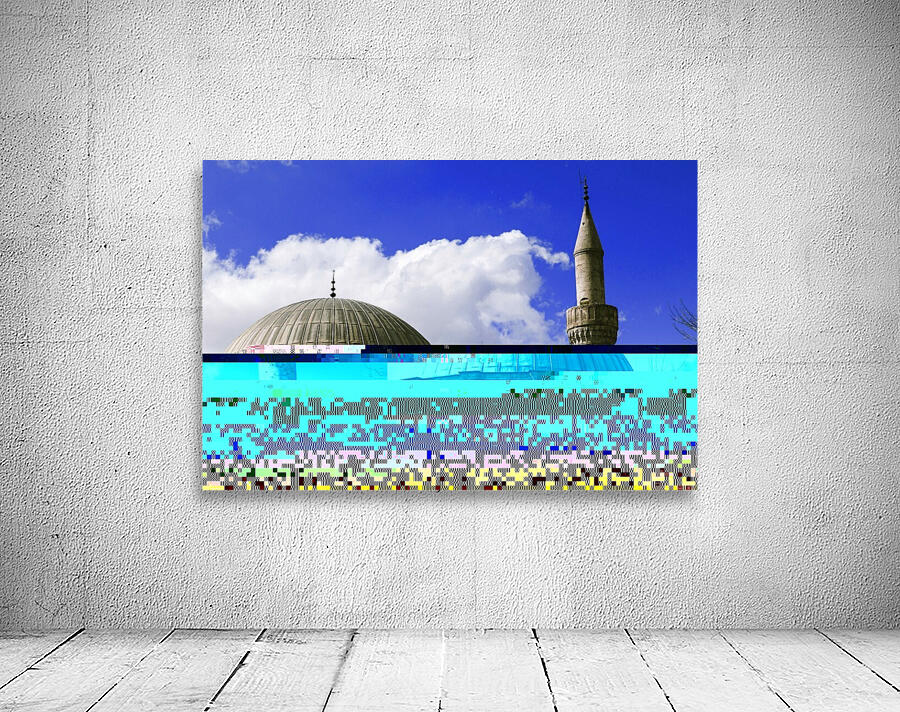 Ancient mosque Infrared Purple by ASAR STUDIOS Wall Art