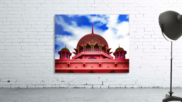 Amazing Mosques around the world 108 Infrared Purple by ASAR STUDIOS Wall Art