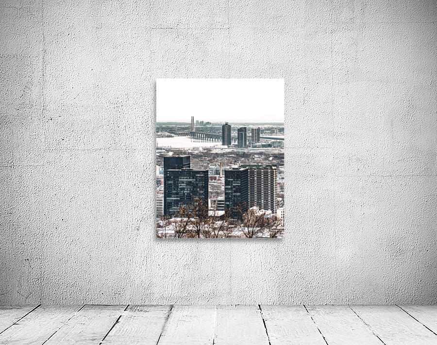 Champlain Bridge - Montreal by Saïd Khalil Wall Art