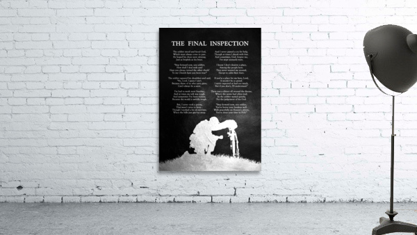 The Final Inspection Motivational Wall Art by ABConcepts Wall Art