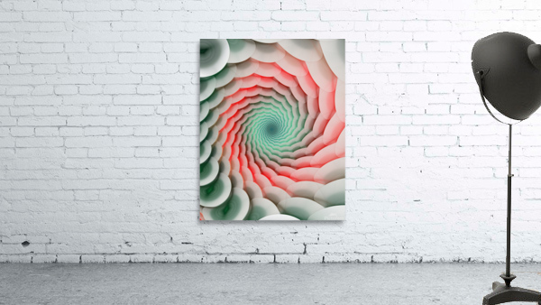 Mysterious Swirling Void Pattern by Jon Meko Wall Art