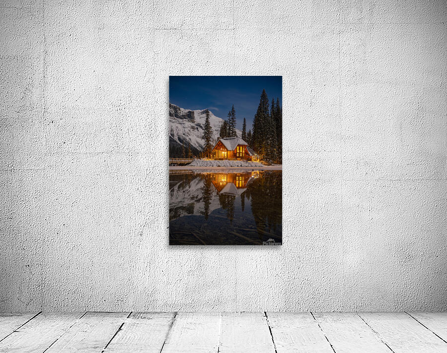 Emerald Lake Lodge Yoho National Park Canada by Michael Ozimko Wall Art