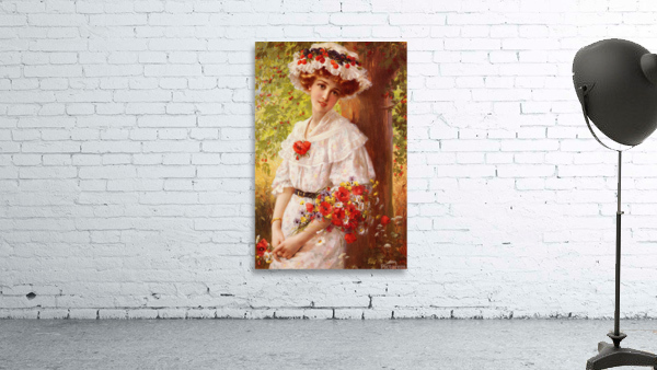 Victorian lady fine art print Under the Cherry Tree by VictorianTimes ...