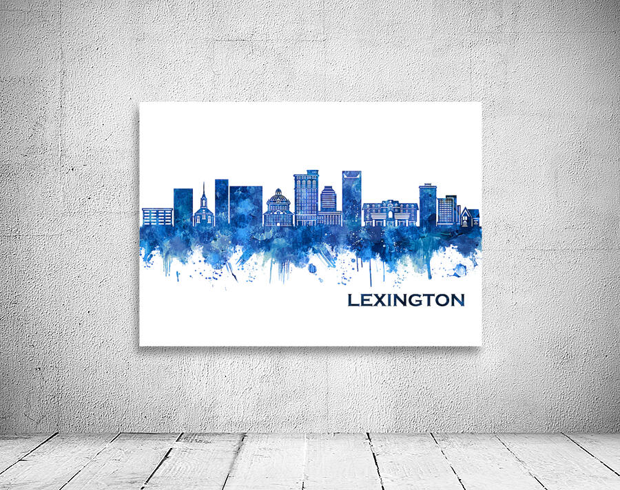Lexington USA Skyline Blue by Towseef Dar Wall Art