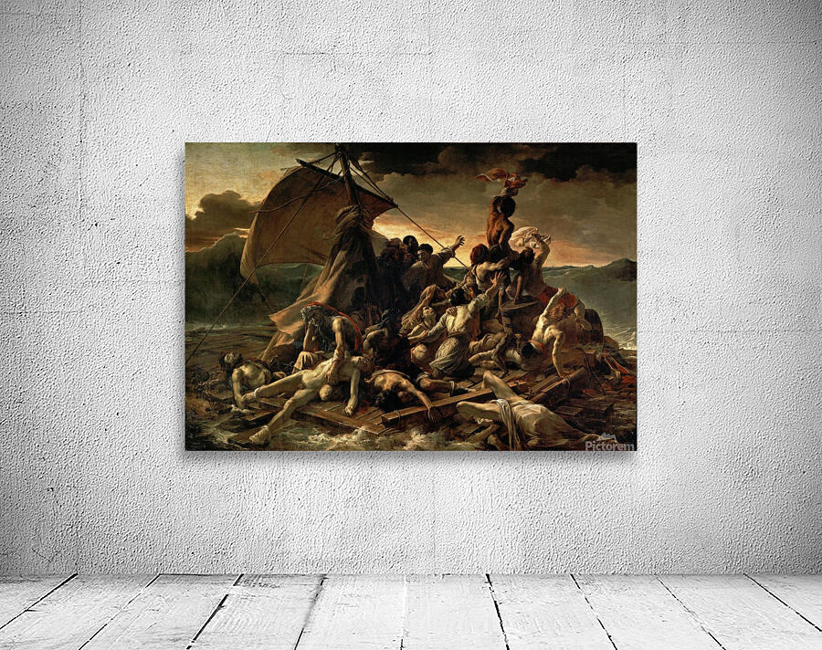 Jean Louis Theodore Gericault The raft of Medusa by fine arts lover ...