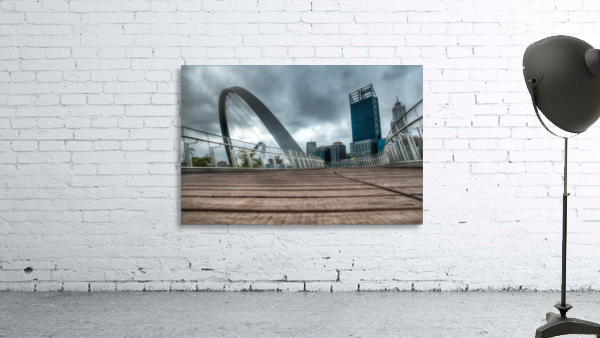 Slanted Arches by DLPSquared Wall Art