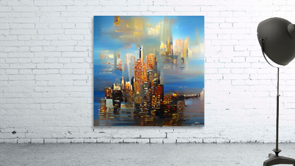 New York City by Michael Meredith Campellone Wall Art