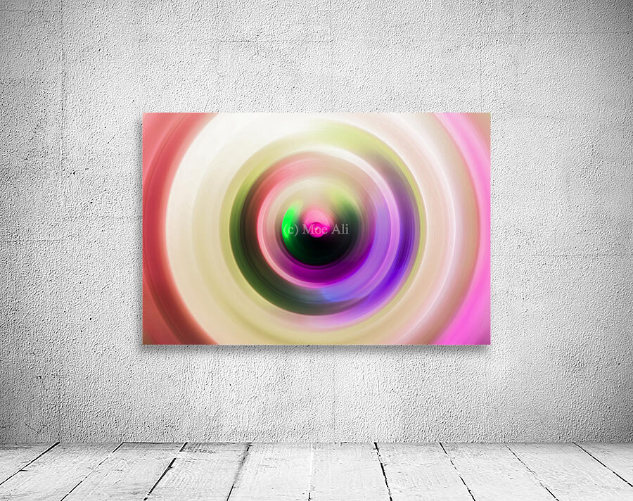 spin color by Moe Ali Wall Art
