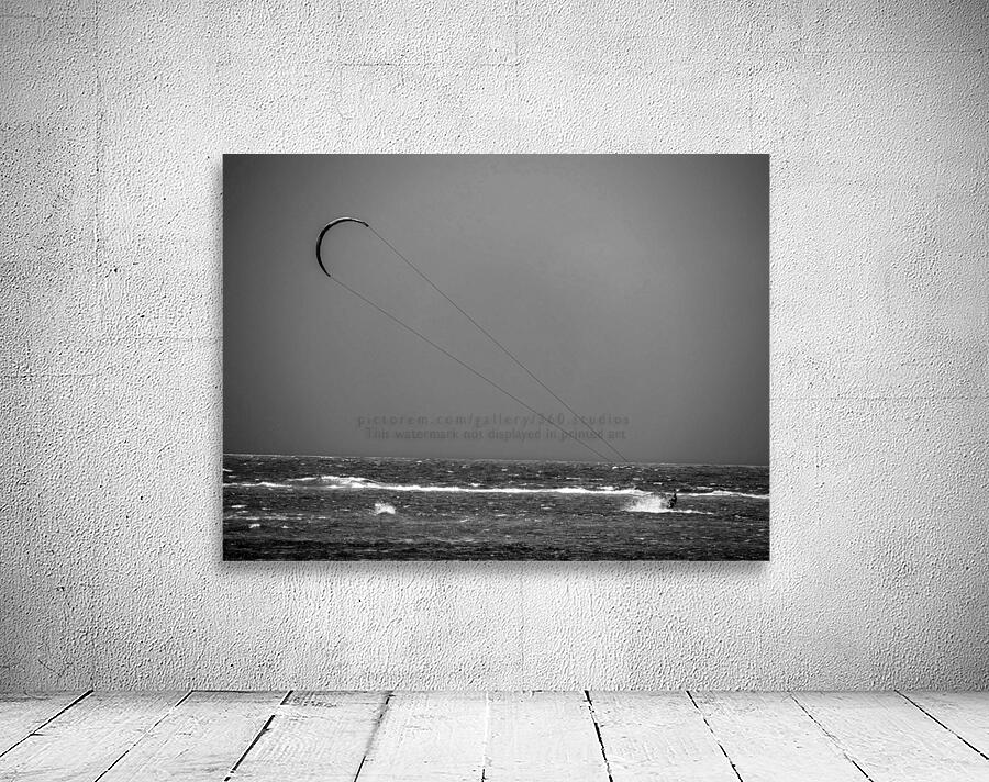 BW Wind Surf Hawaii by 360 Studios Wall Art