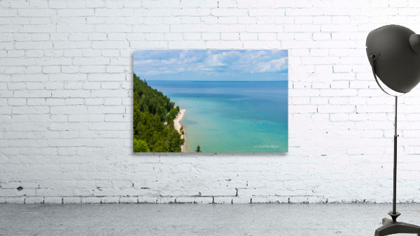 Mackinac Island Skyview by Jennifer White Wall Art