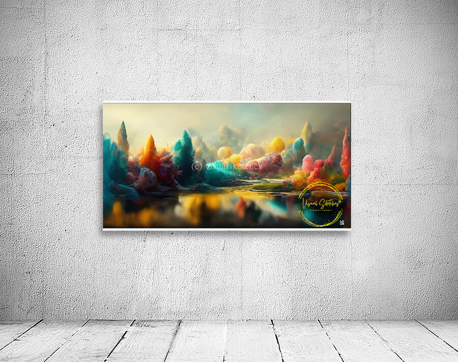 Mural Artscape 1 | Visual Sketches | Art gallery by Visualsketches Wall Art