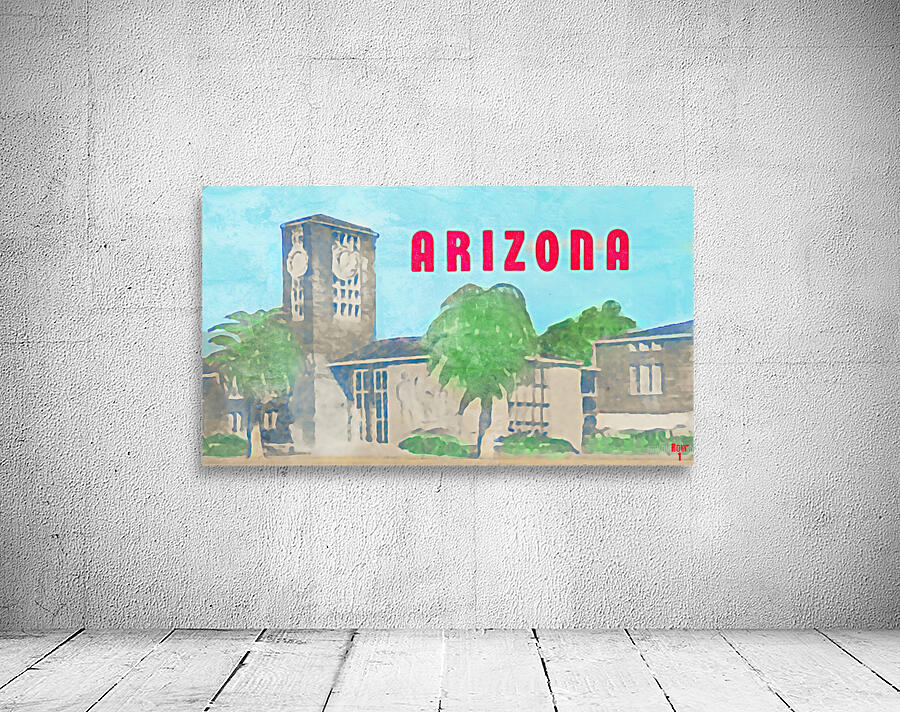 1952 Arizona Campus Art by Row One Brand Wall Art