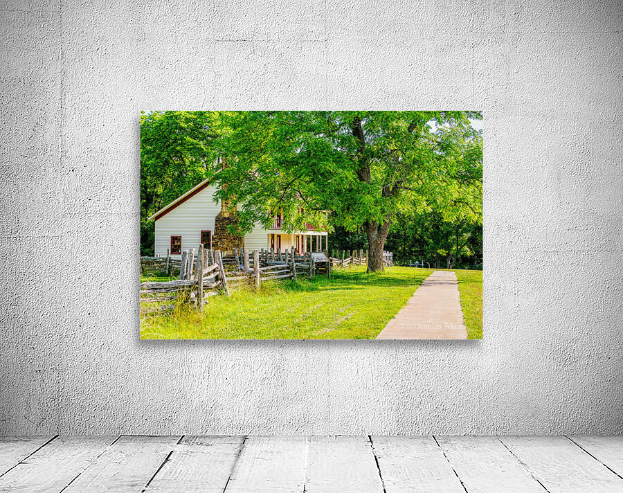 Walkway To Elkhorn Tavern by Jennifer White Wall Art