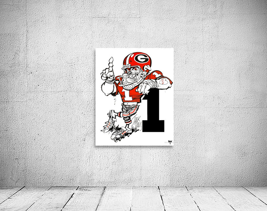 1980 Jack Davis Georgia Cartoon Art by Row One Brand Wall Art