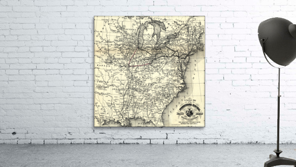 old map maps Mapa de Visscher de America del No 1682190237.96 by artvi ...