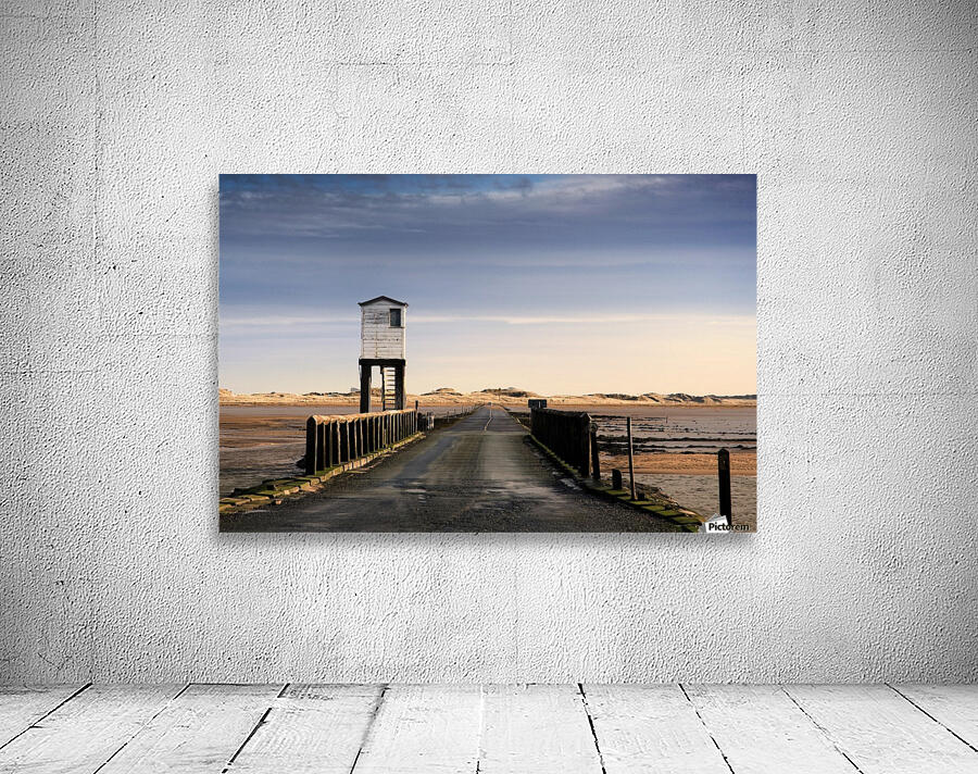Look-Out Tower By Bridge, Holy Island, Bewick, England by PacificStock ...