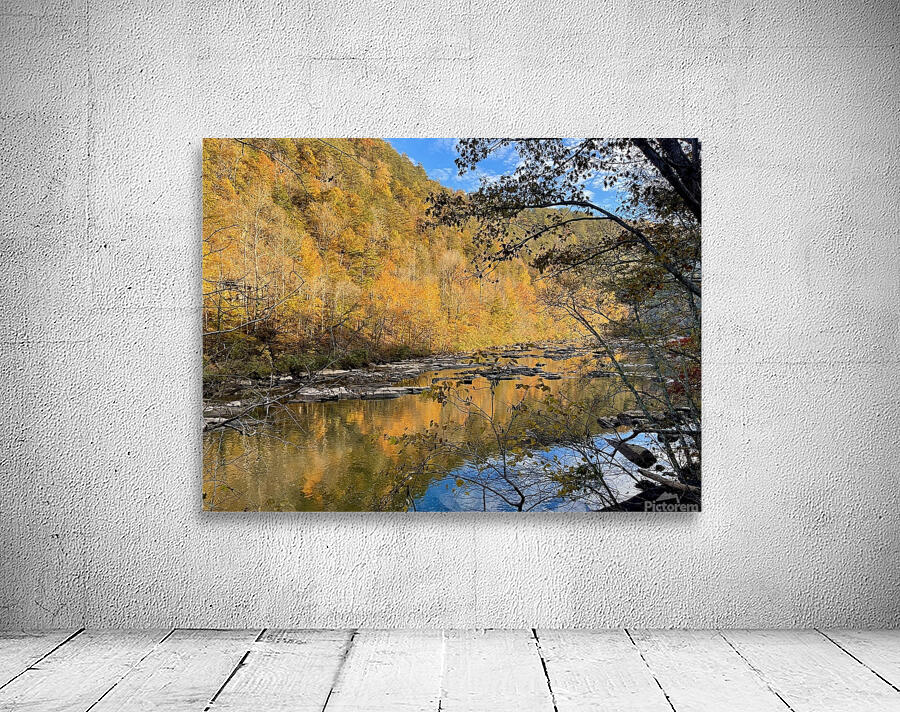 Ocoee River Fall Day by Dick Davis Wall Art
