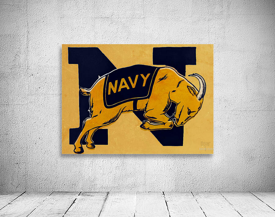 Vintage Navy Art by Row One Brand Wall Art