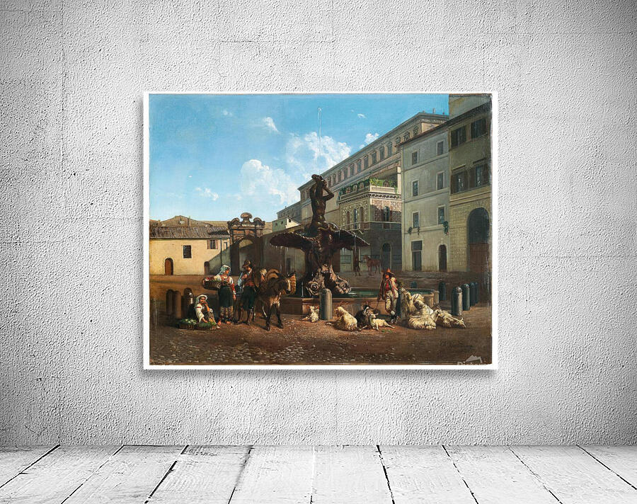 Carl Max Gerlach QuaedvliegValkenburg 1823–1874 by ASAR STUDIOS Wall Art