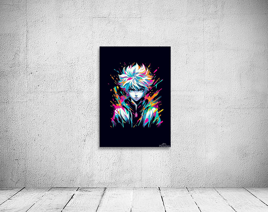 Killua Zoldyck by dhimas noer moehammad Wall Art