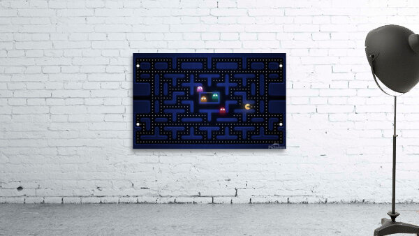 Pacman retro games by Hannah99 Wall Art