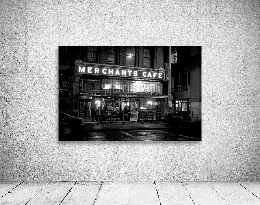 merchants cafe seattles oldest restaurant horizo by Black And White ...