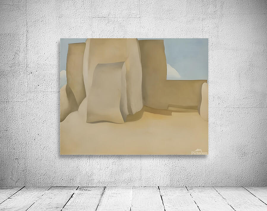 Georgia OKeeffe - Ranchos Church New Mexico by William Store Wall Art