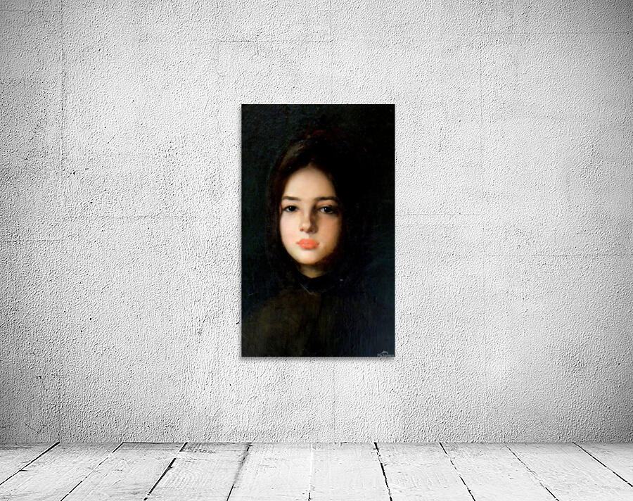 Portrait of Maria Nacu by Nicolae Grigorescu Wall Art