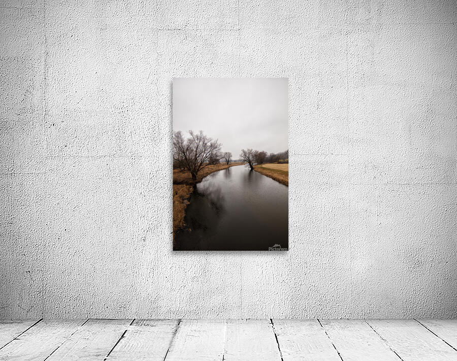Wallkill River Sussex New Jersey Vertical by R Natale Photography Wall Art