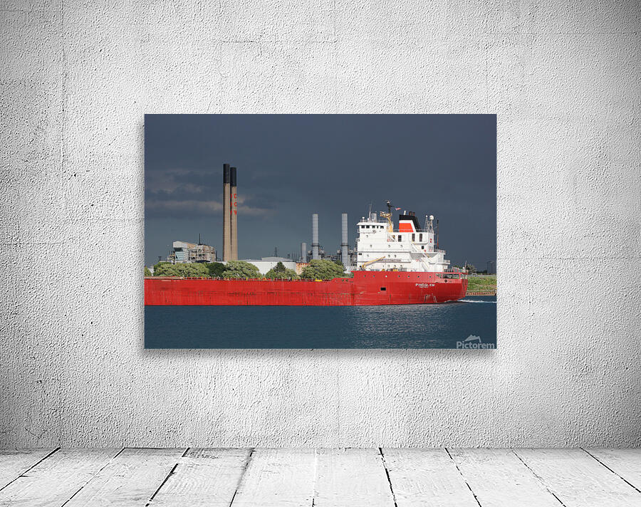 Pineglen and refinery 3 by Mary Bedy Wall Art
