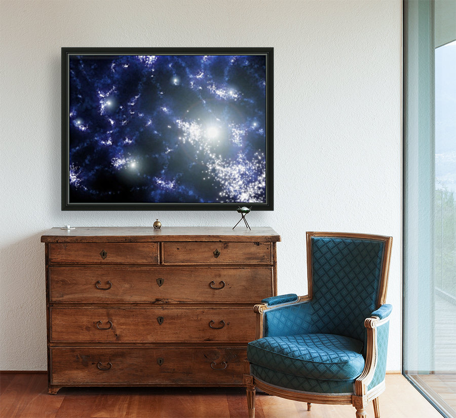 Population III stars clustered together into what will later become ...