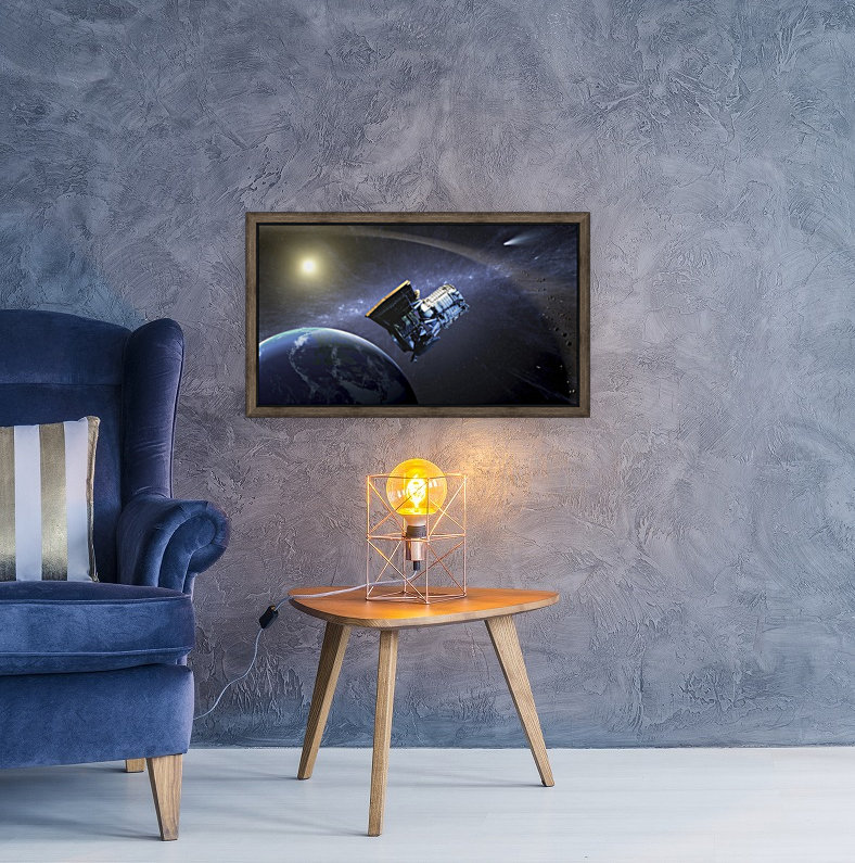 Artists concept of the Wide-field Infrared Survey Explorer spacecraft ...