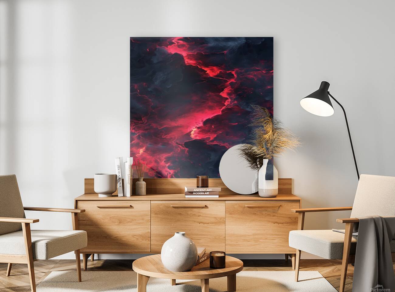 Infernal Flow by MUST MOFASA Wall Art