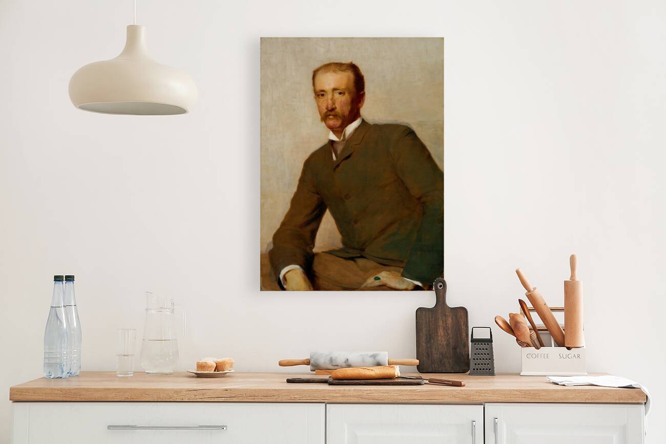 Portrait of Frank Hamilton Cushing [1890] by Thomas Hovenden [1840–1895 ...