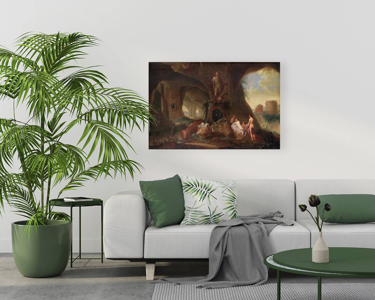 Nymphs in a Grotto [1635–58] by Abraham van Cuylenborch [1620–1658] par ...