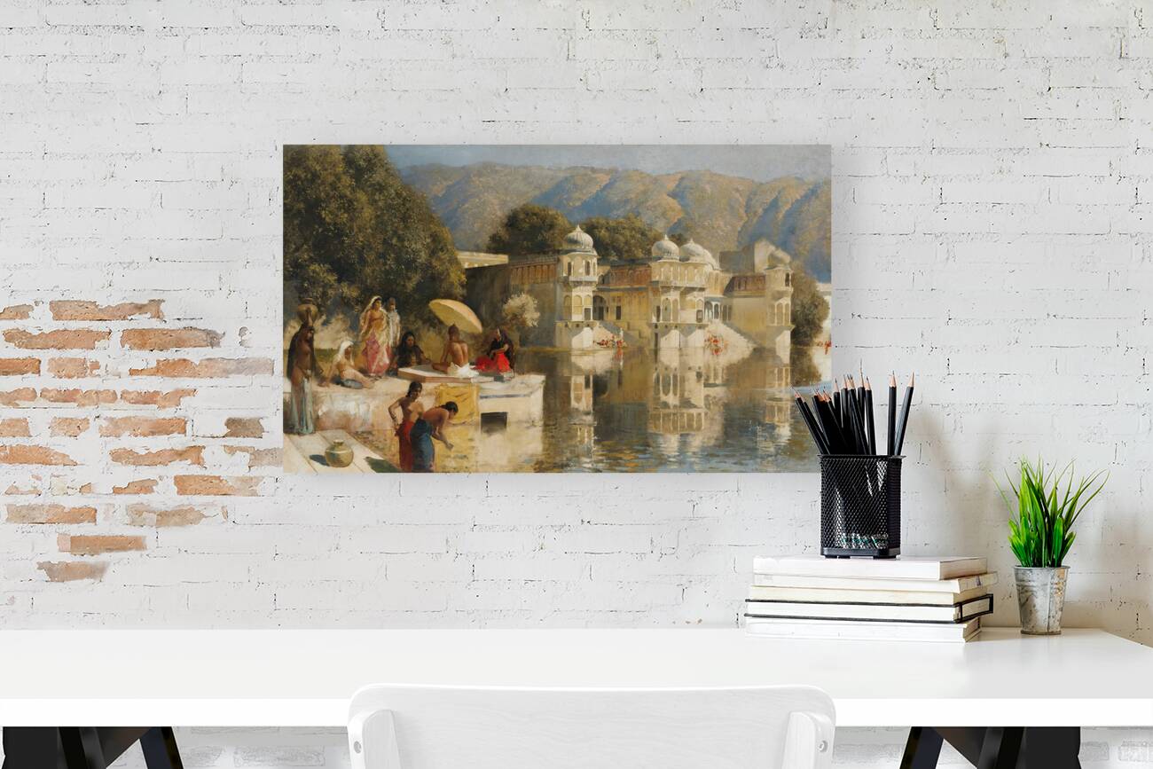 Lake at Oodeypore India [circa 1893] by Edwin Lord Weeks [1849–1903 ...