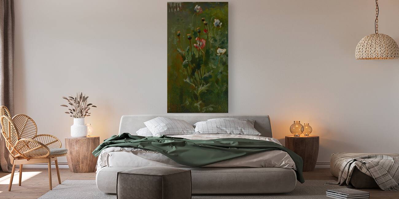 Poppies in Bloom [1883–90] by Jan Stanislawski [1860–1907] par ...