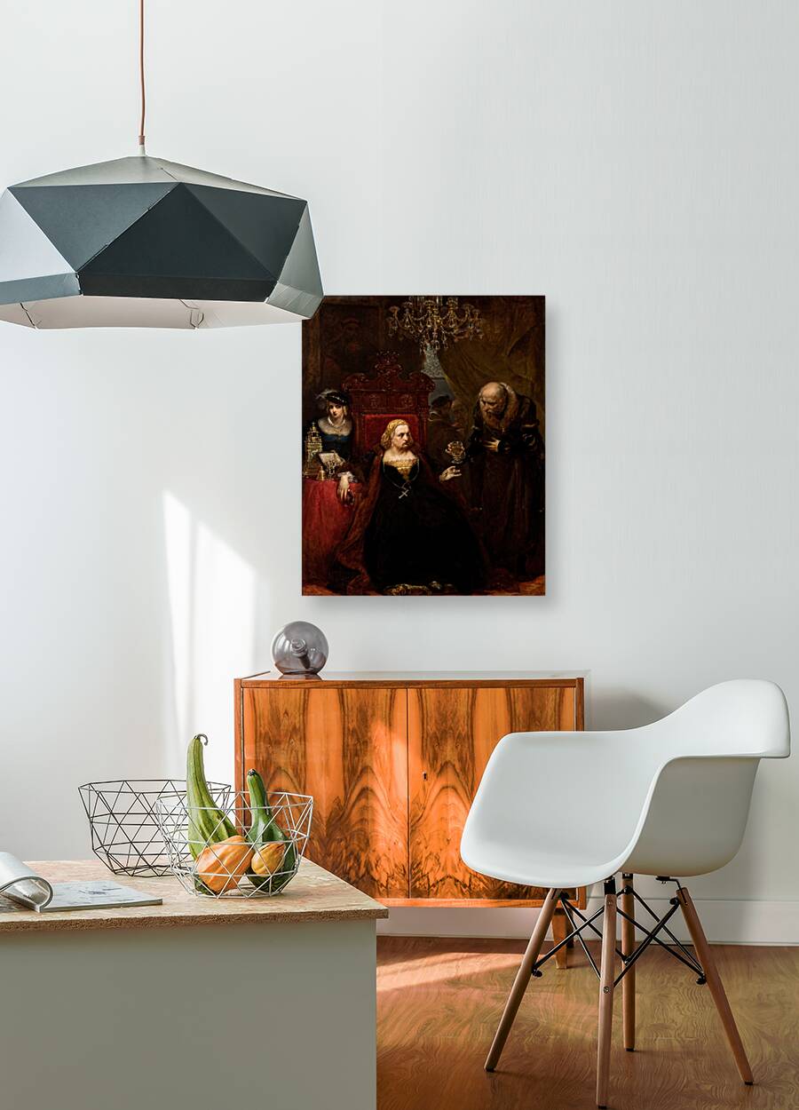 Poisoning of Queen Bona [1859] by Jan Matejko [1838–1893] par MyCozyFineArt