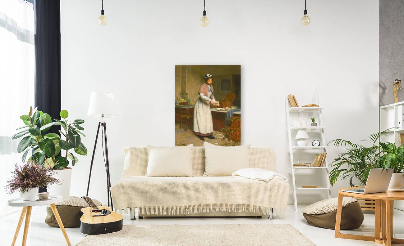 La Marchande d’Huitres [The Oyster Seller] by Victor Gabriel Gilbert [1847–1933] par MyCozyFineArt