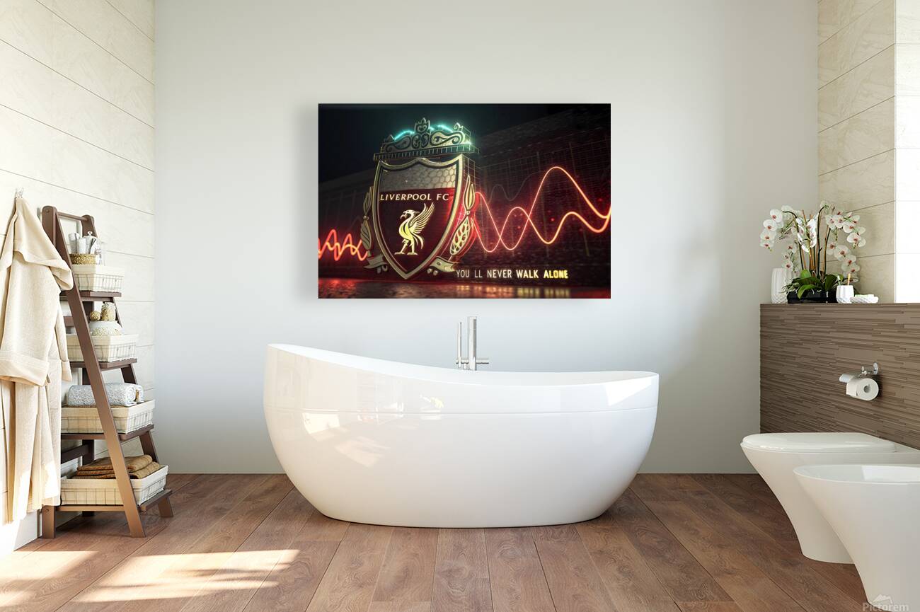 Liverpool FC Logo Reimagined in a Futuristic Techno-Aesthetic - Bold ...