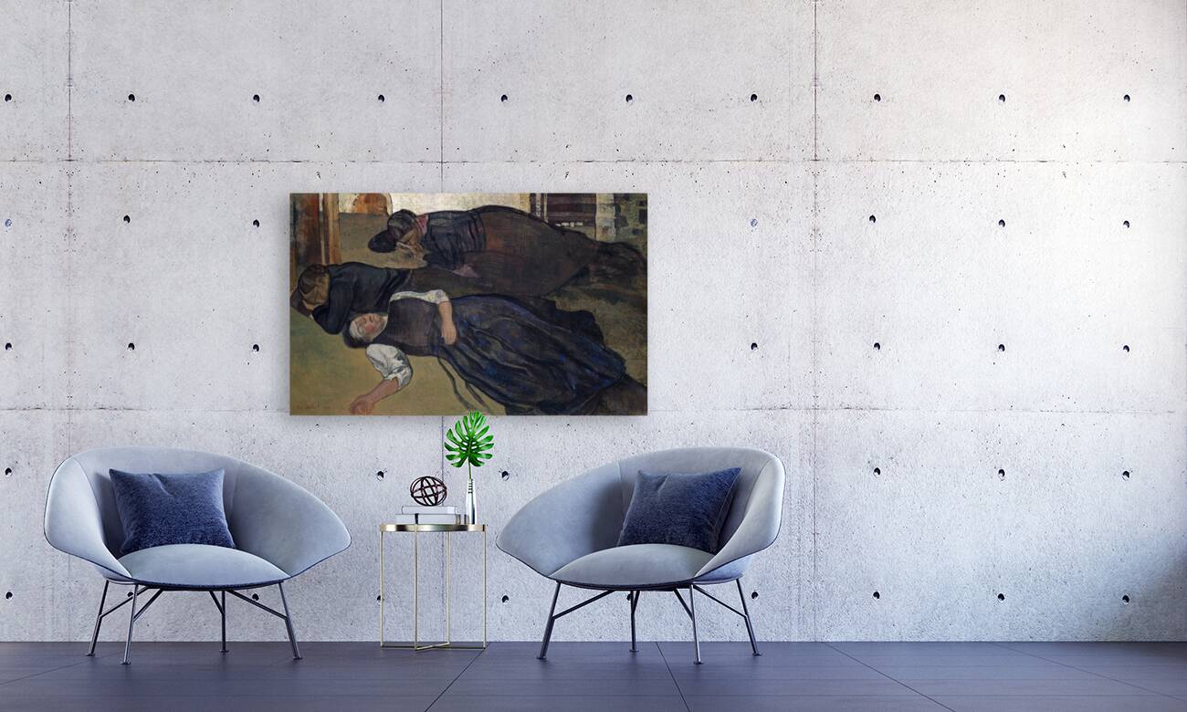 Sleeping Women [1928] by Edouard Vallet [1876–1929] by MyCozyFineArt ...