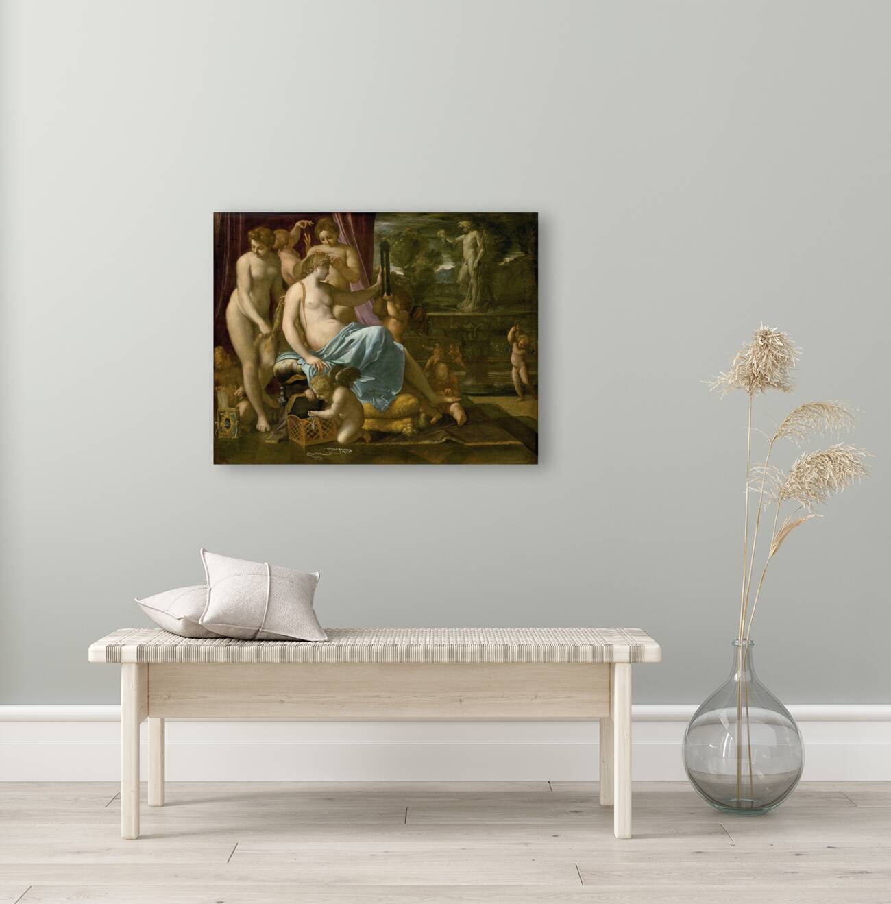 Venus Adorned By The Graces [1590–1595] by Annibale Carracci [c. 1560 ...