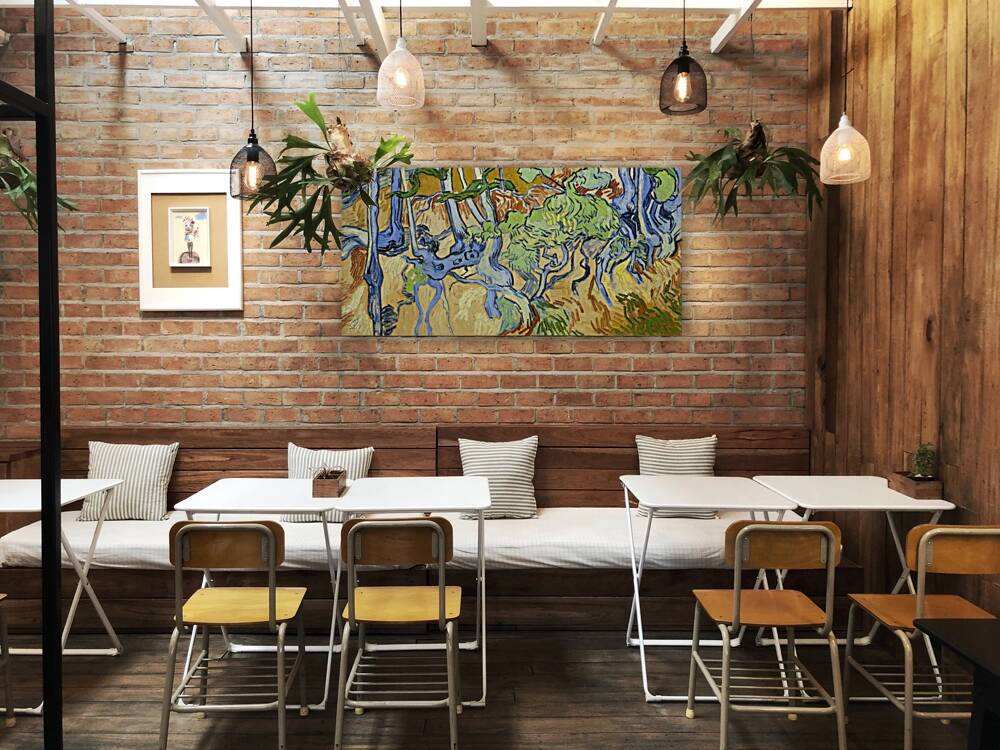 Tree–roots by Vincent van Gogh [1853–1890] par MyCozyFineArt