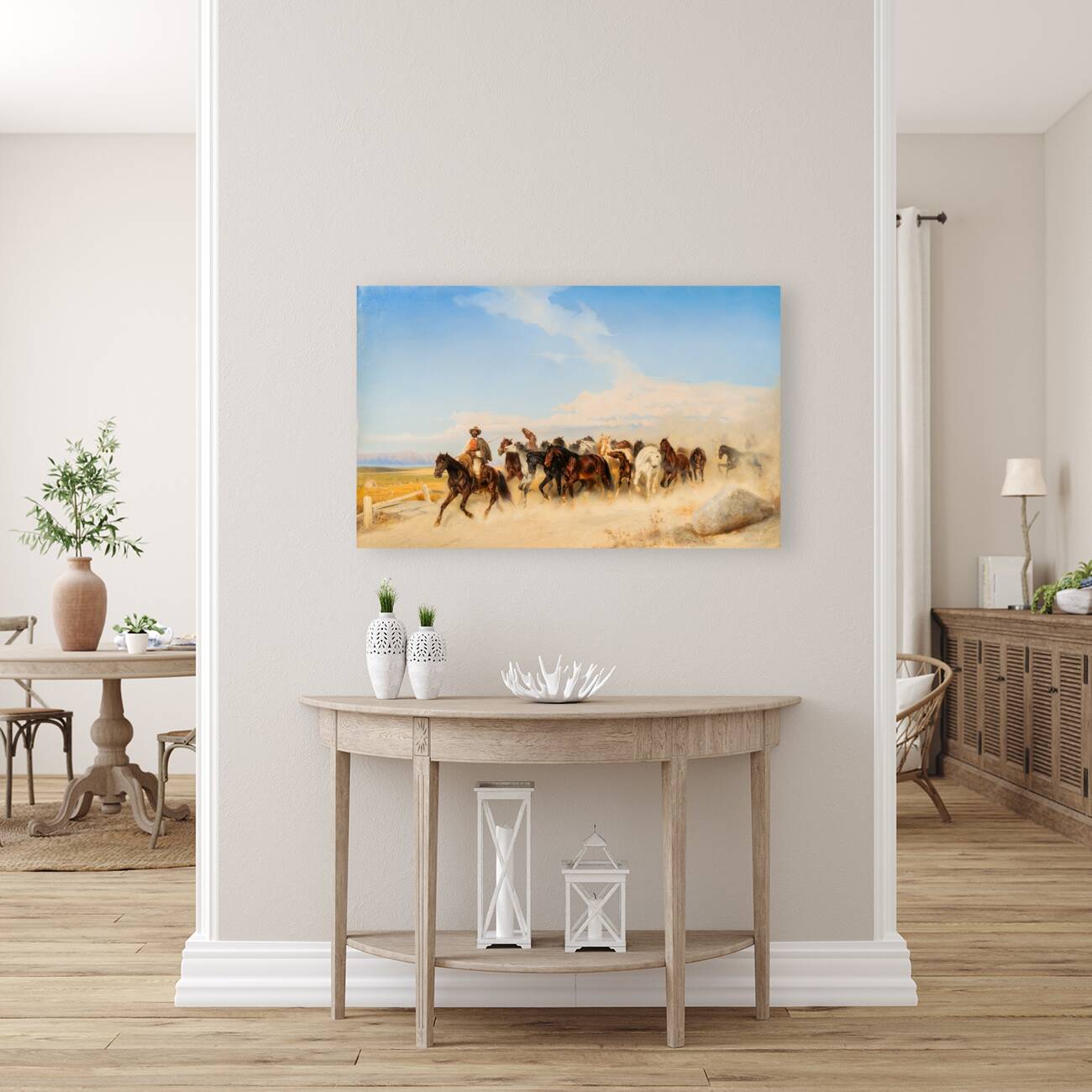 Horses at the Campagna [1856] by Carl Wahlbom [1810–1858] by ...