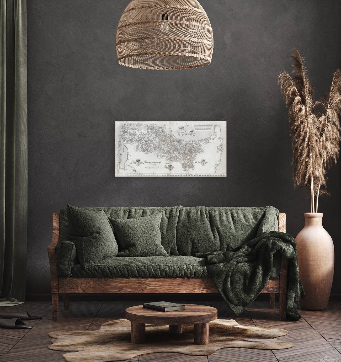 16th Century Fernando Alvaro Seco Map of Portugal by History In Your ...